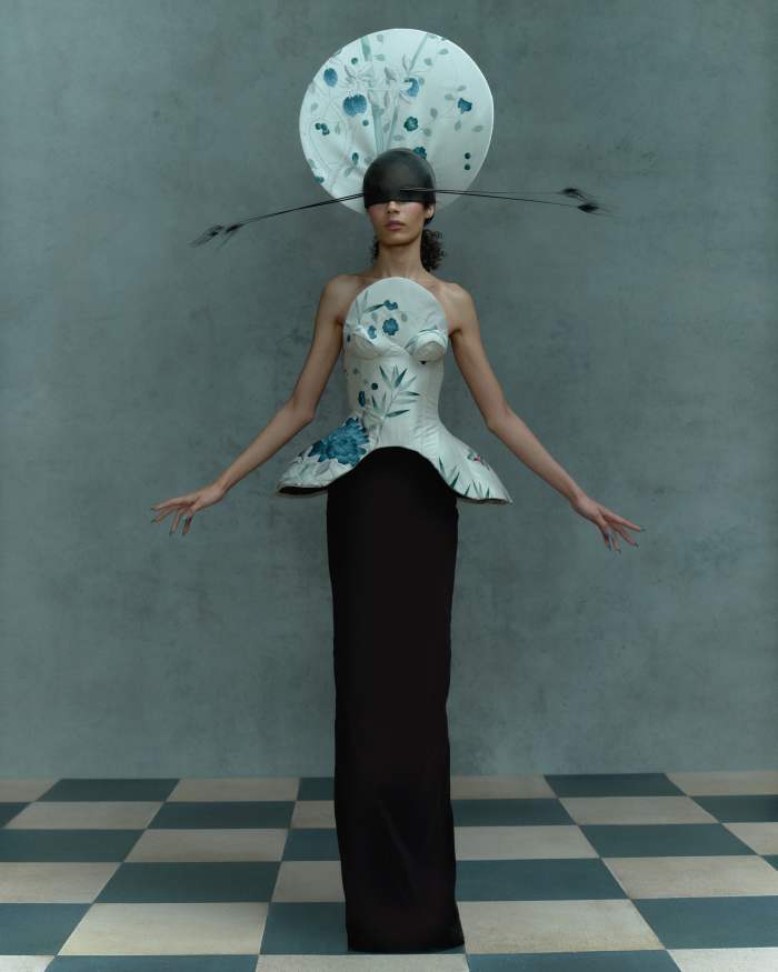 Harris Reed Takes a 'Paper Doll' Approach to Demi-Couture - Fashionista