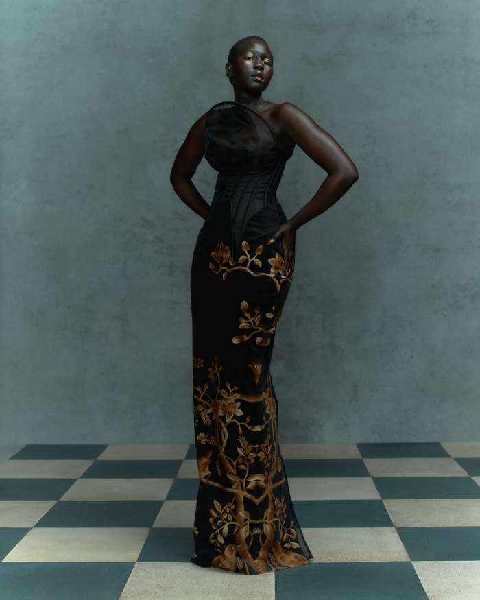 Harris Reed Takes a 'Paper Doll' Approach to Demi-Couture - Fashionista