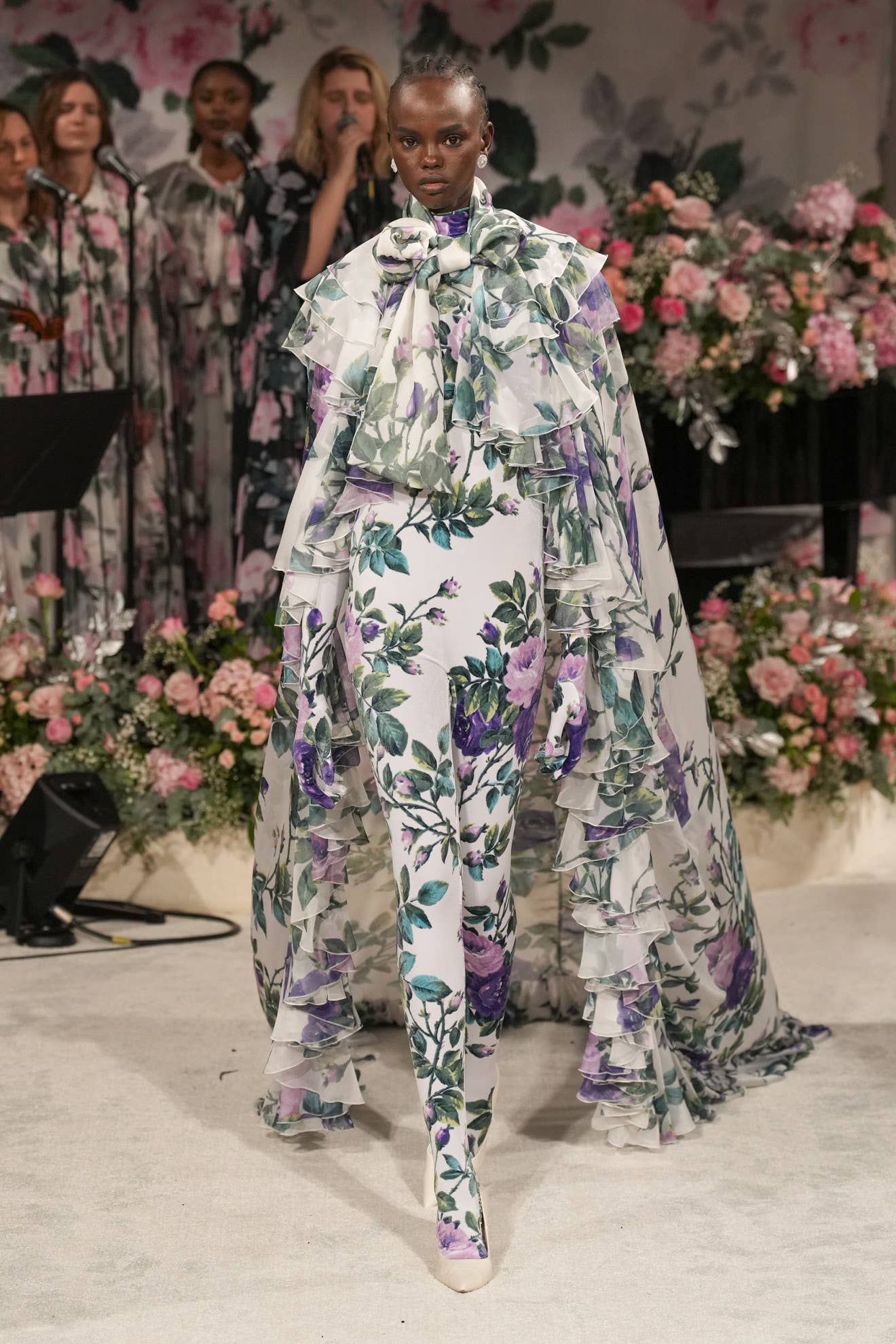 Richard Quinn Fall 2024 Is a Bridal-Inspired Continuation of Spring ...