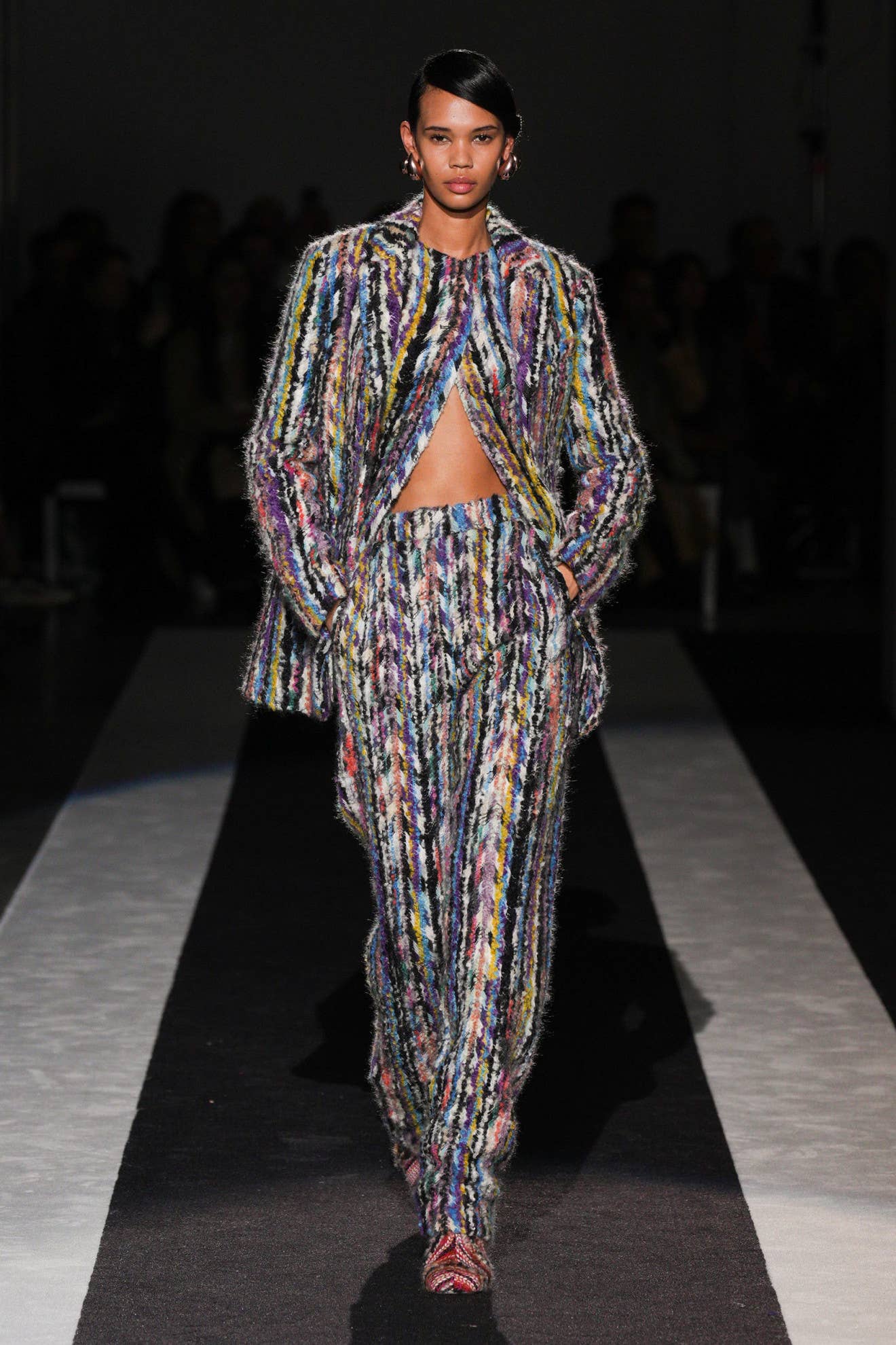 Missoni Mixes Its Signature Stripes With Oversized Knits for Fall 2024 ...