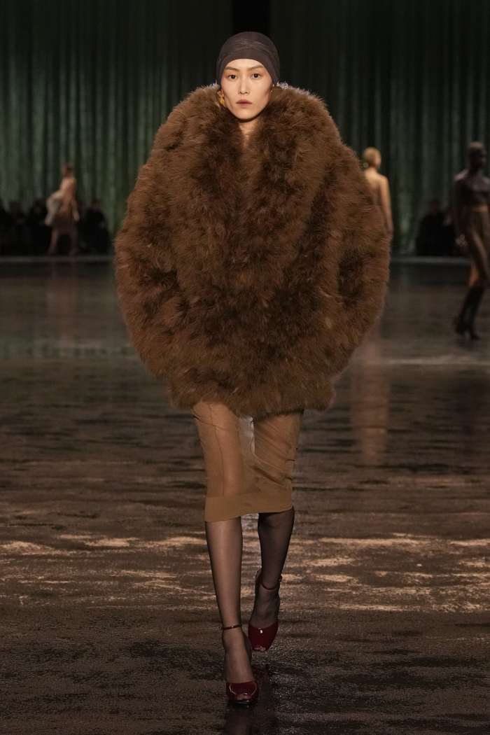 Saint Laurent Leans Fully Into Naked Dressing for Fall 2024 - Fashionista
