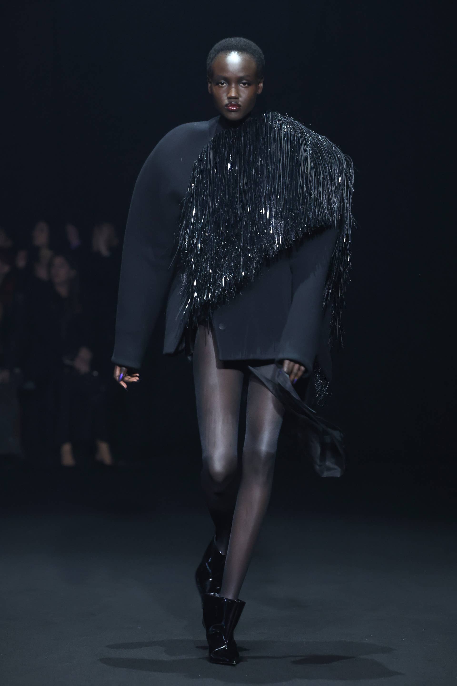 Casey Cadwallader Examines Personal Power Through Mugler Fall 2024 ...