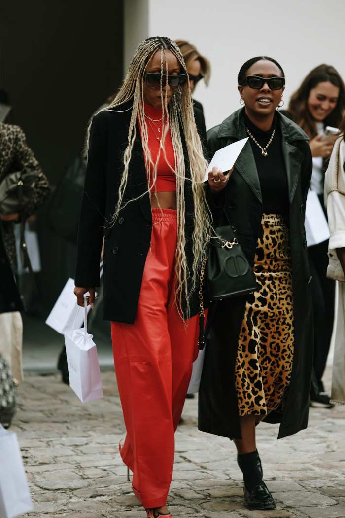 Paris Fashion Week Street Style Was All About Punchy Pops of Red ...