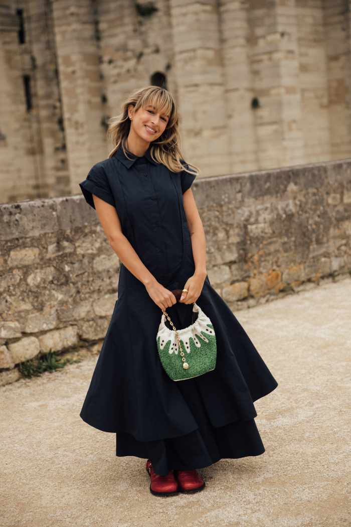 Paris Fashion Week Street Style Was All About Punchy Pops of Red ...