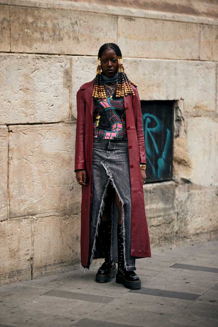 Paris Fashion Week Street Style Was All About Punchy Pops of Red ...