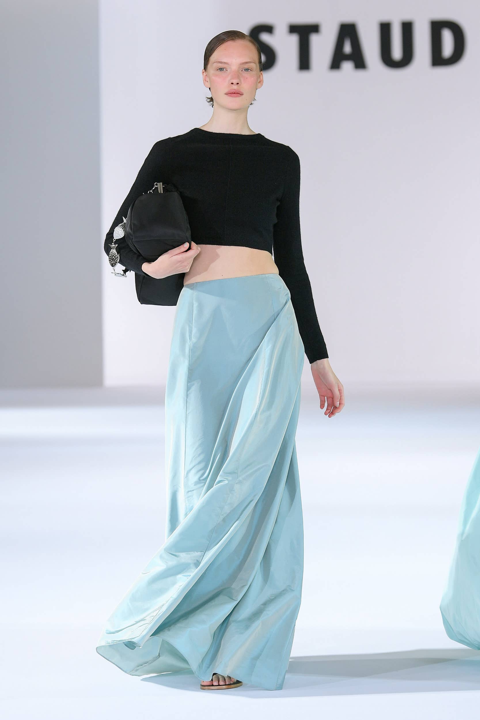 Staud Wants You to Pair a T-Shirt With a Fancy Ballgown Skirt This ...