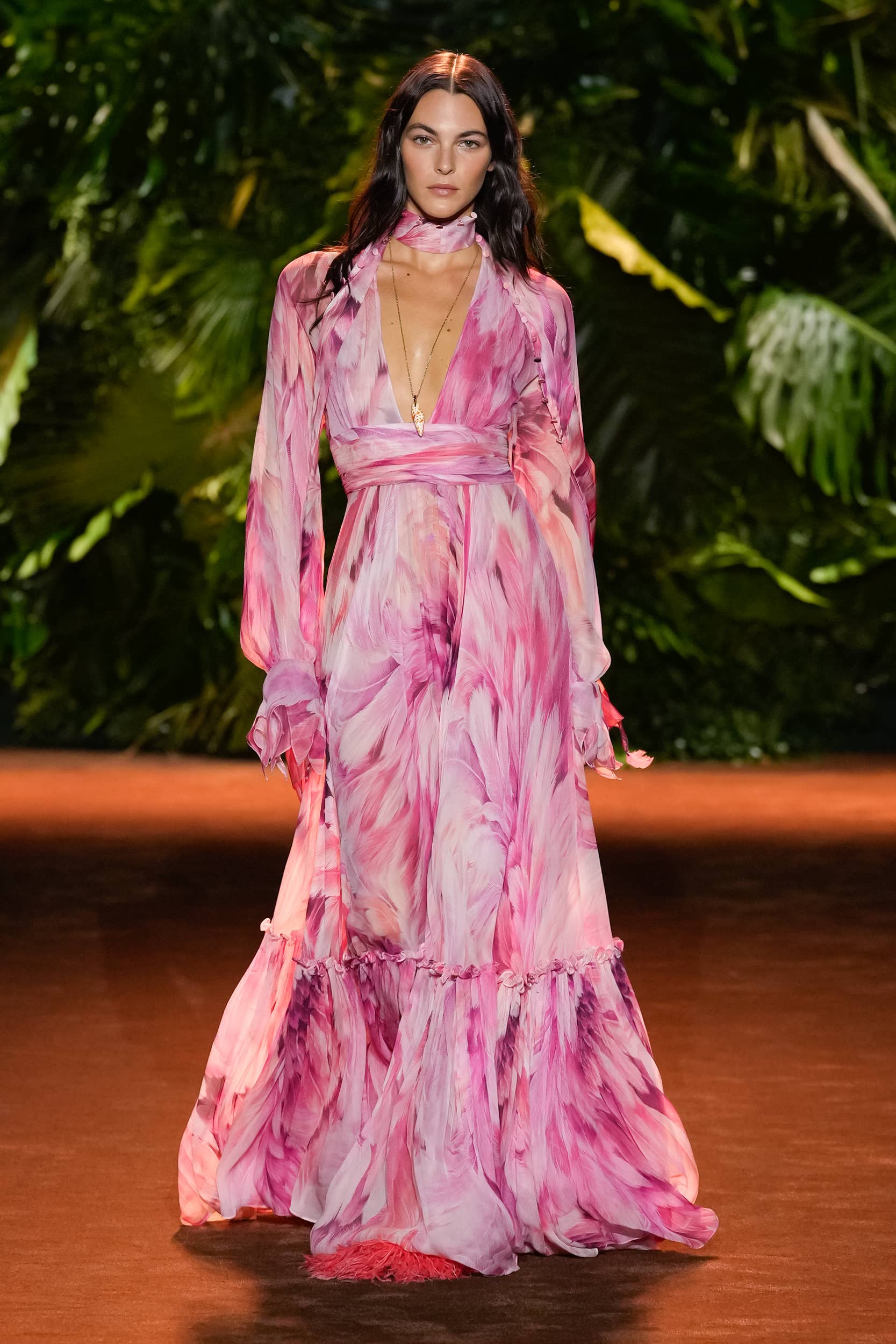 Roberto Cavalli's Spring 2024 Collection Evokes a '70s Disco Jungle ...