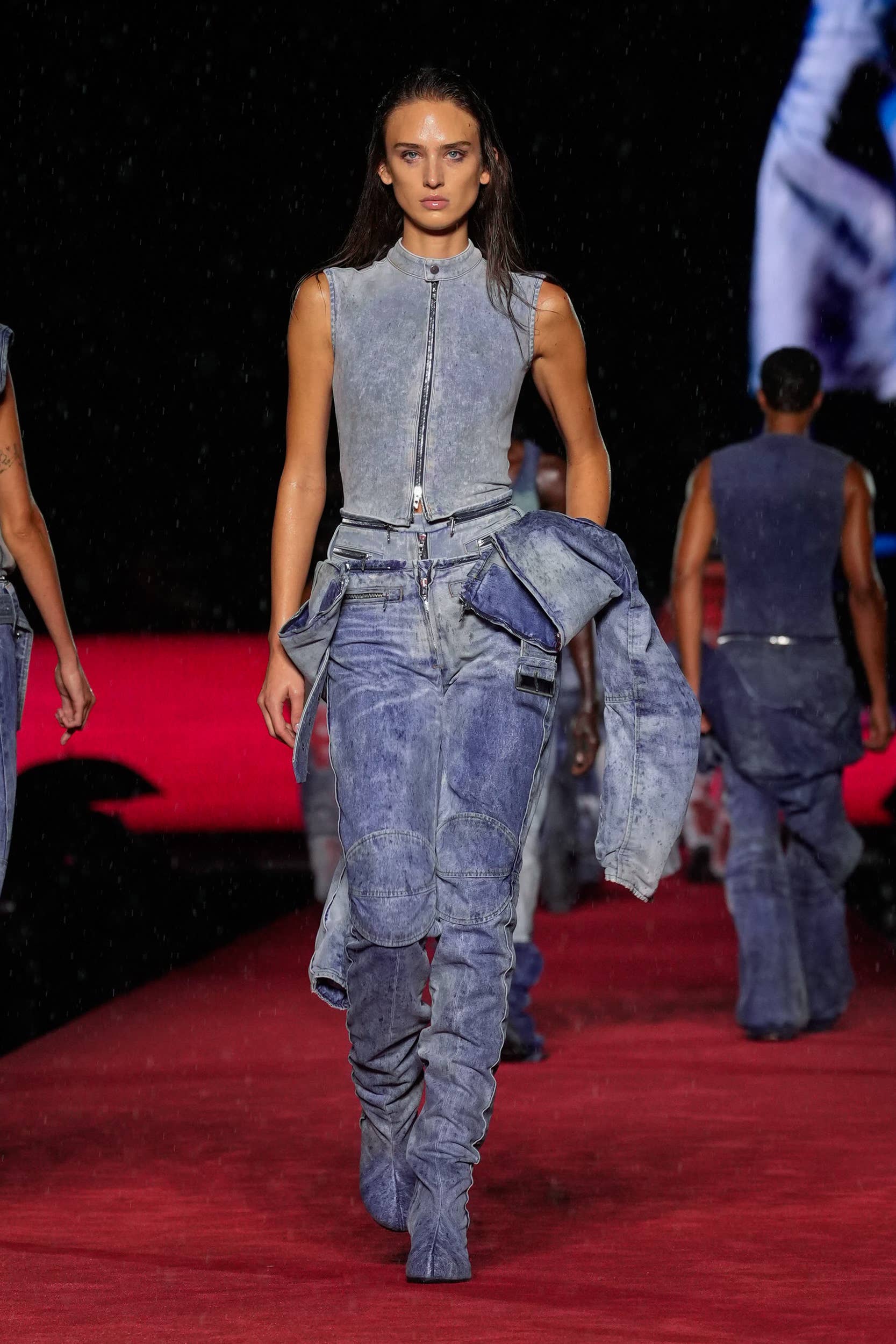 Diesel's Spring 2024 Collection Looks Like It's Been Through a Lot (and ...