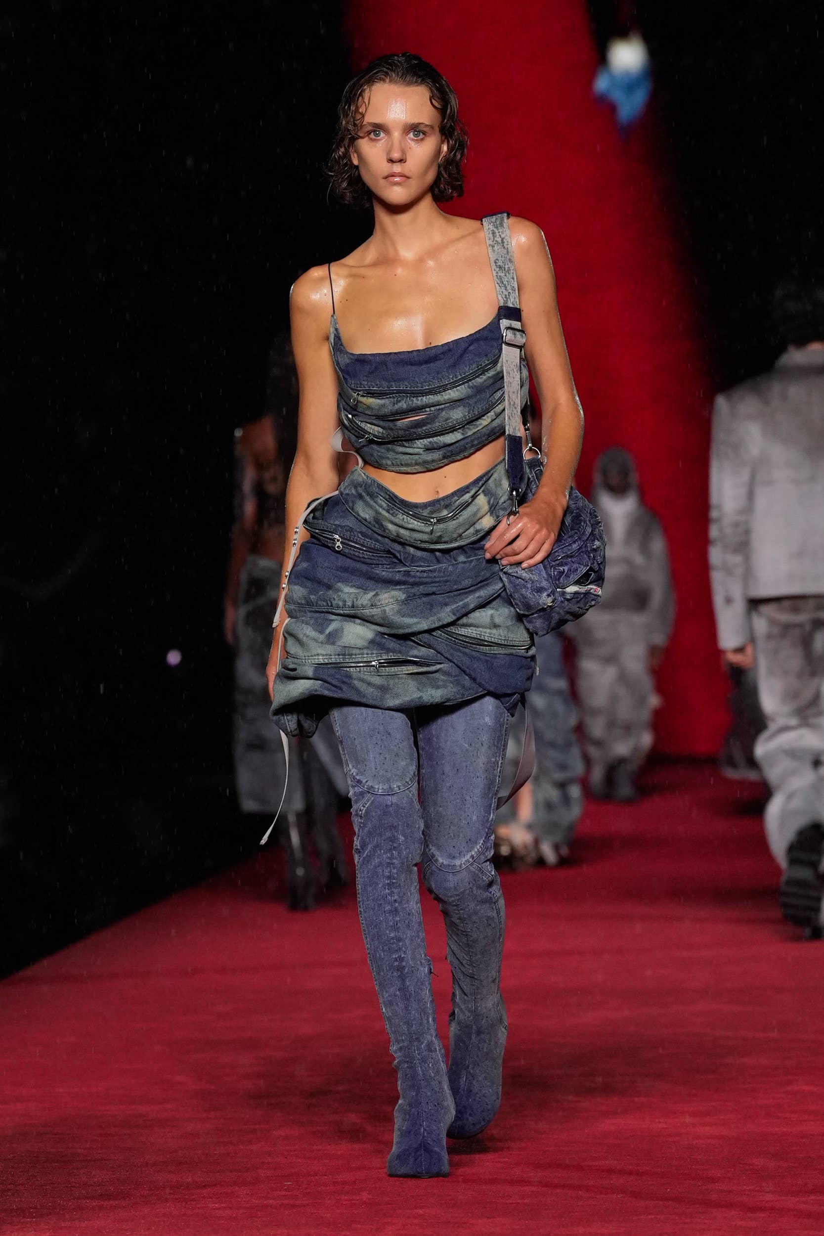 Diesel's Spring 2024 Collection Looks Like It's Been Through a Lot (and ...