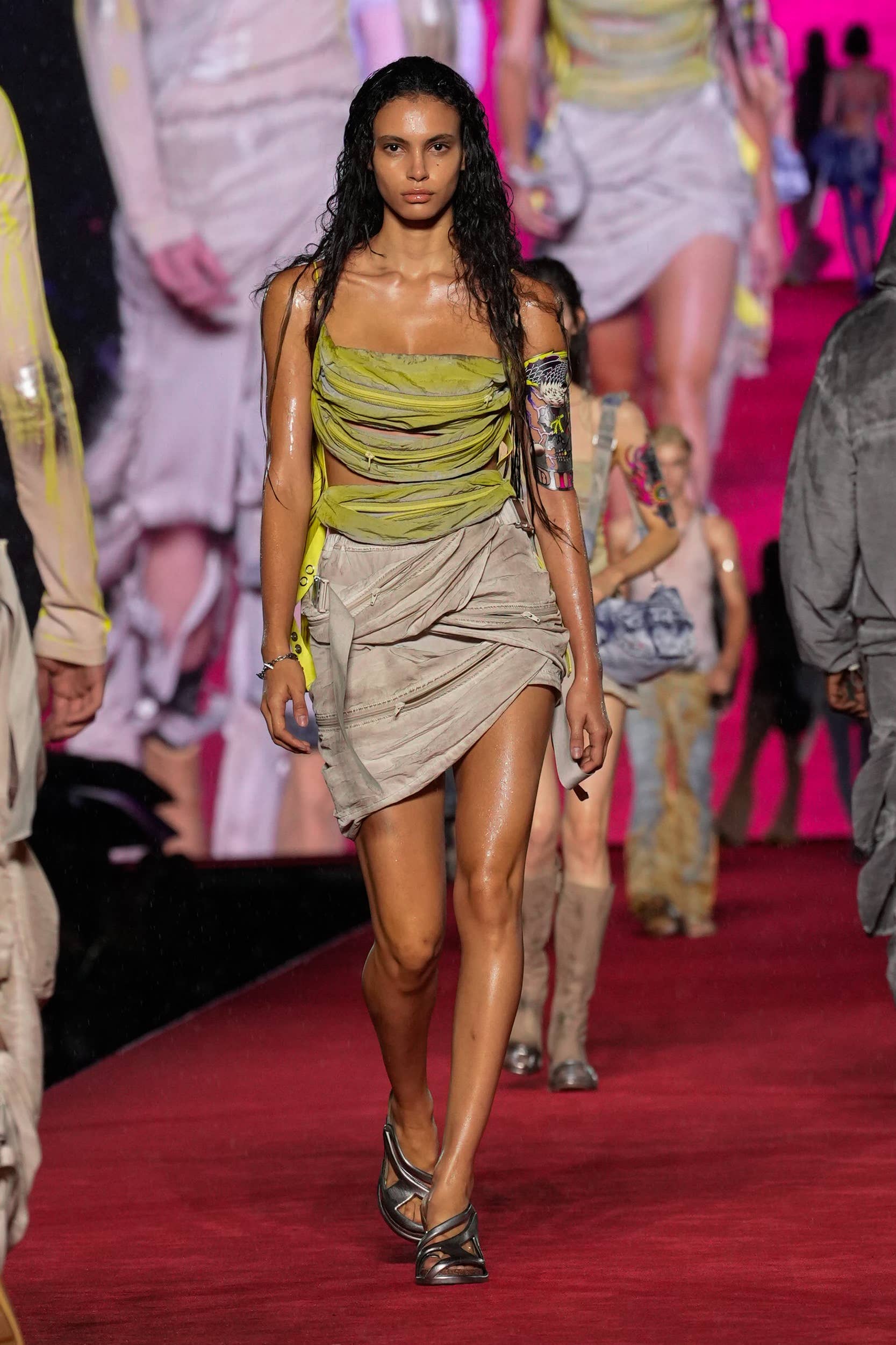 Diesel's Spring 2024 Collection Looks Like It's Been Through a Lot (and ...