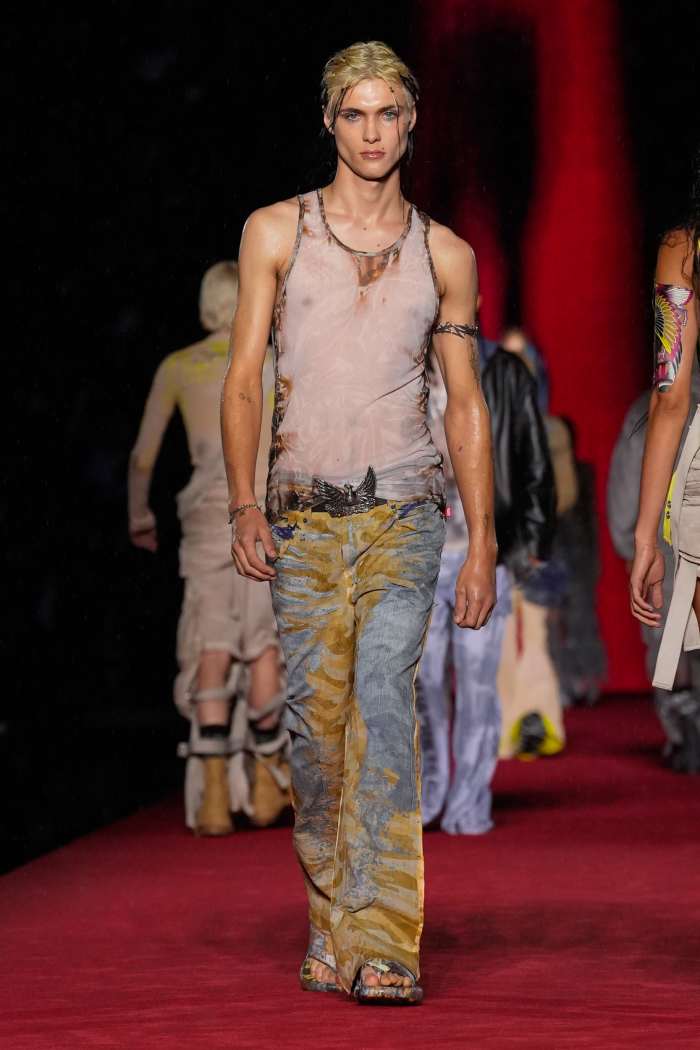 Diesel's Spring 2024 Collection Looks Like It's Been Through a Lot (and ...