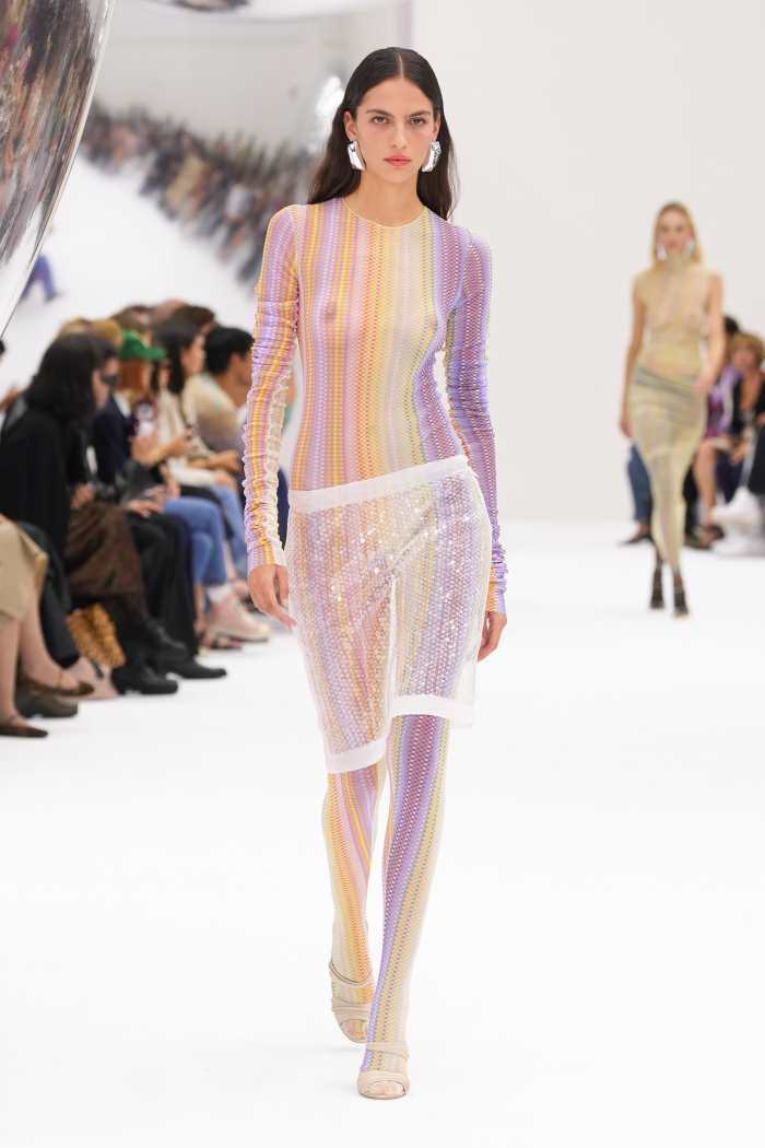 Missoni Adds Sheerness to Its Signature Stripes for Spring 2024 - Fashionista