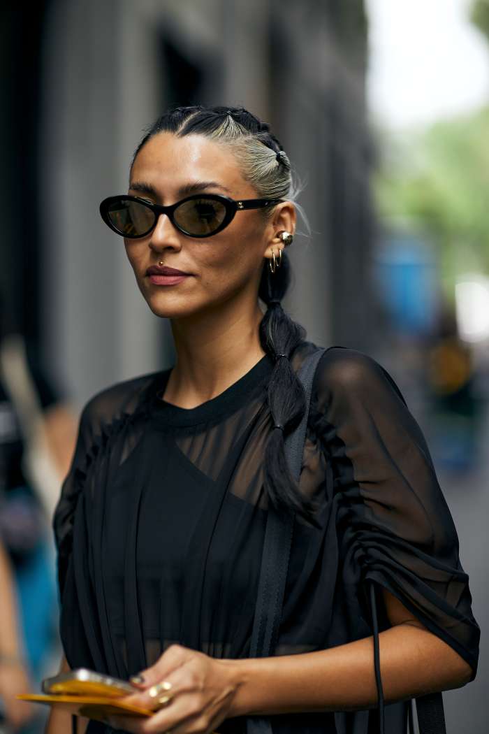 The 52 Best Street Style Beauty Looks From Milan Fashion Week - Fashionista