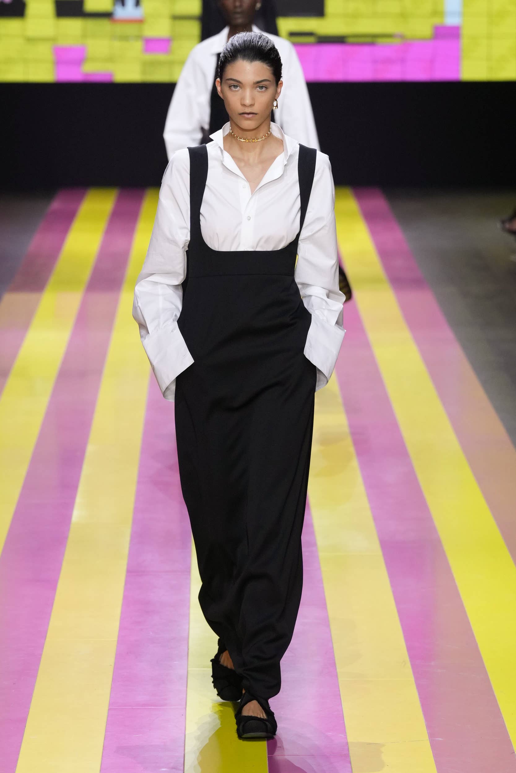 At Dior Spring 2024, a Flashy Art Installation Frames Maria Grazia ...