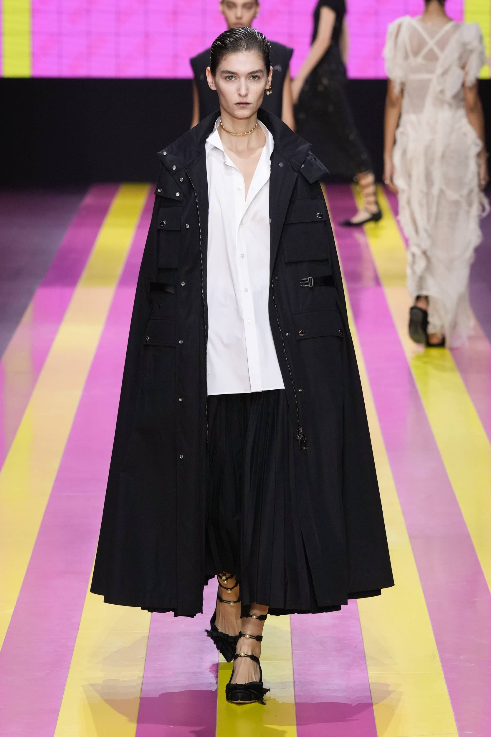 At Dior Spring 2024, a Flashy Art Installation Frames Maria Grazia ...