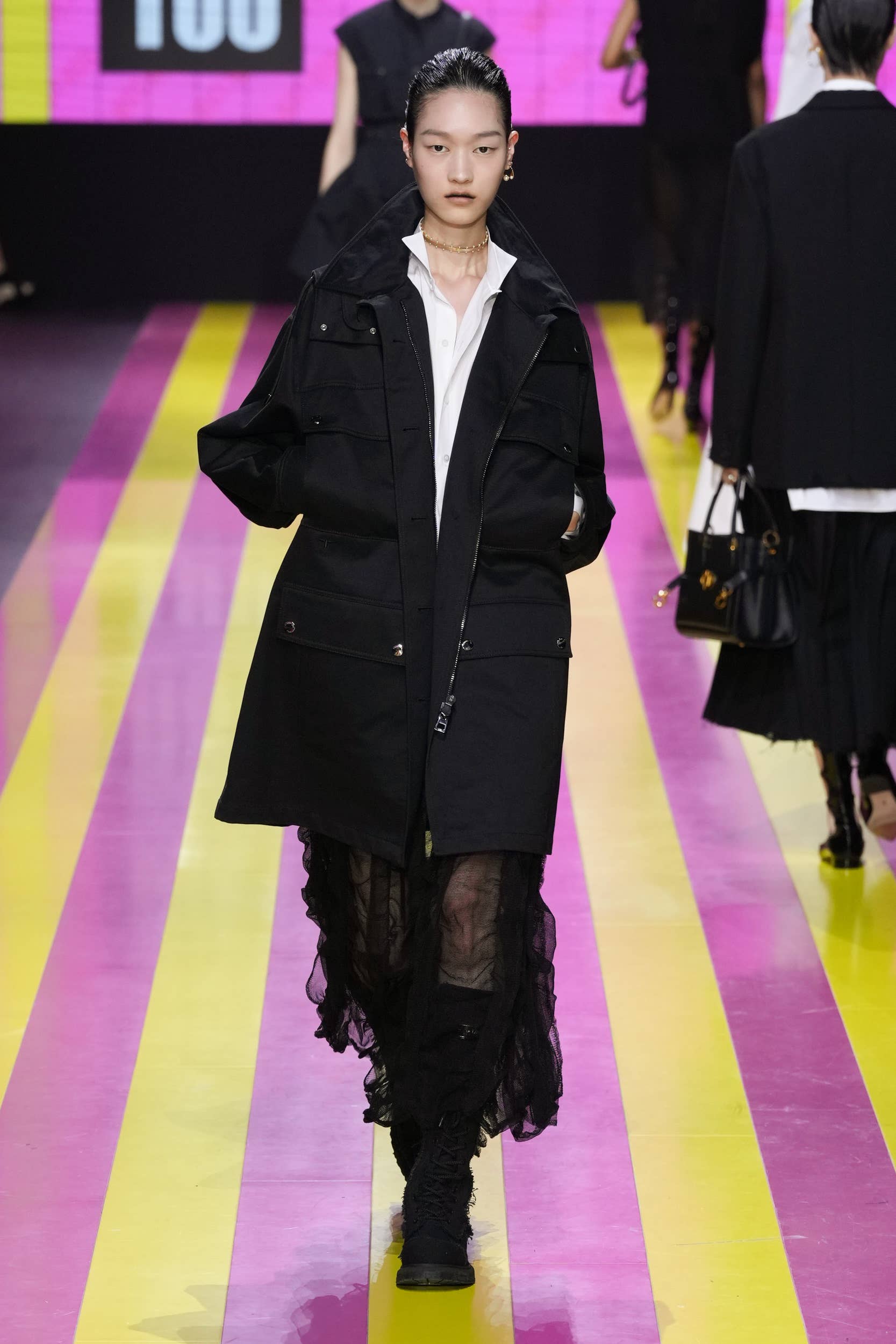At Dior Spring 2024, a Flashy Art Installation Frames Maria Grazia ...