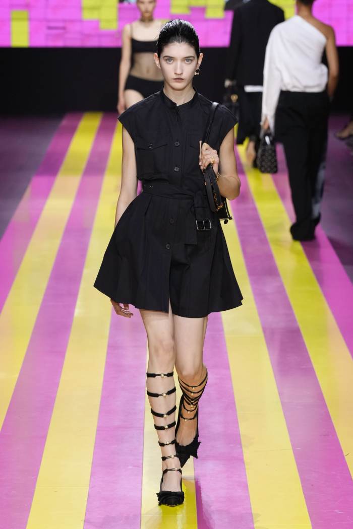 At Dior Spring 2024, a Flashy Art Installation Frames Maria Grazia ...