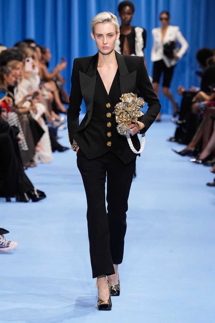 Balmain Spring 2024 Was All Roses (Despite That One Thorn) - Fashionista