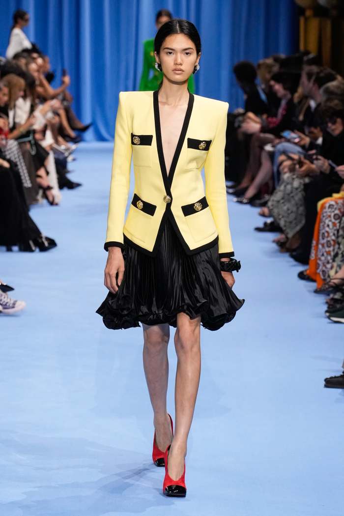 Balmain Spring 2024 Was All Roses (Despite That One Thorn) - Fashionista