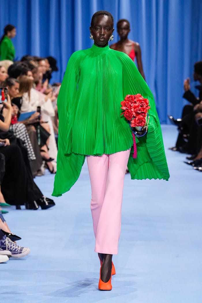 Balmain Spring 2024 Was All Roses (Despite That One Thorn) - Fashionista