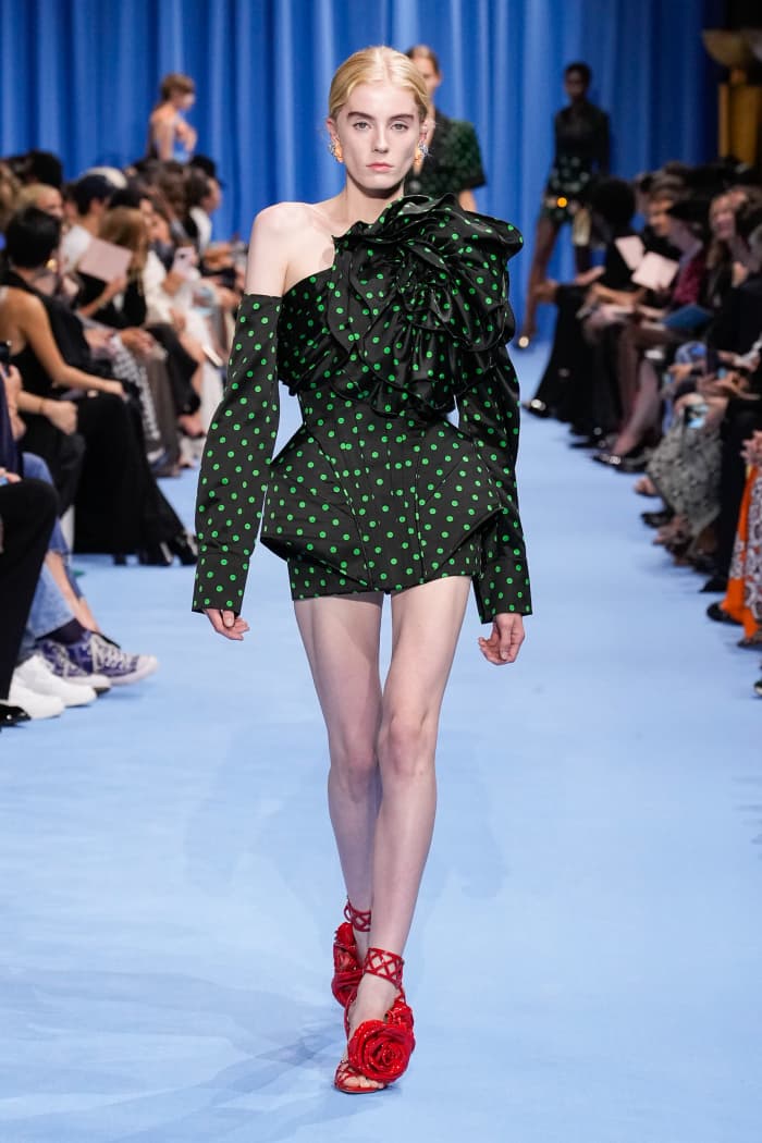 Balmain Spring 2024 Was All Roses (Despite That One Thorn) - Fashionista