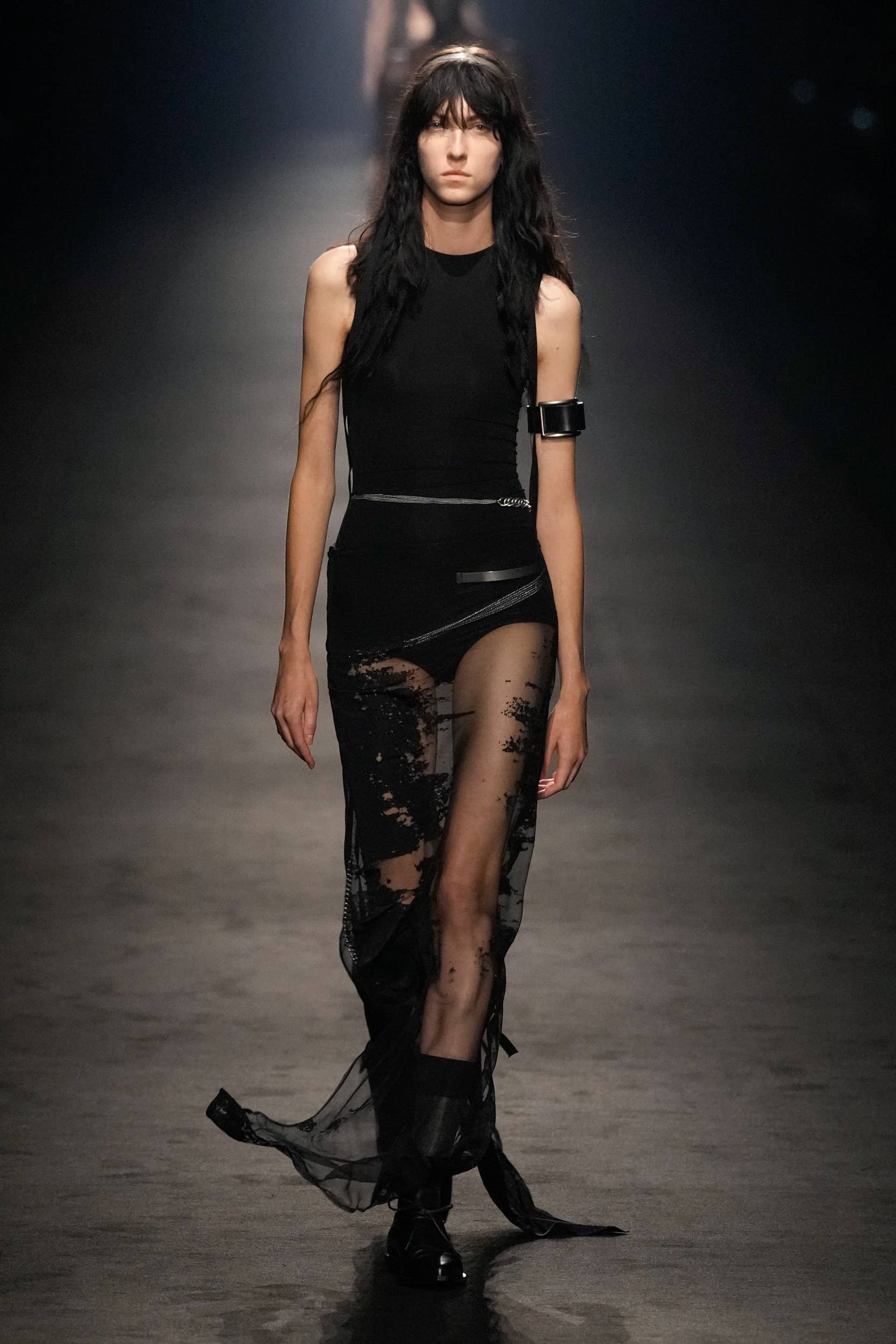 Stefano Gallici Makes Debut at Ann Demeulemeester for Spring 2024 ...