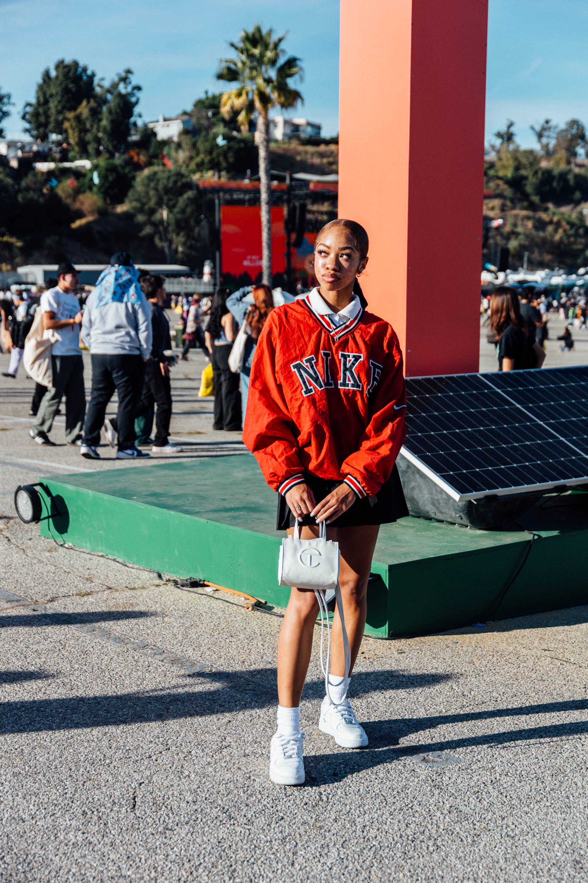 Fun Knits and Maxi Skirts Ruled Street Style at Tyler the Creator's ...