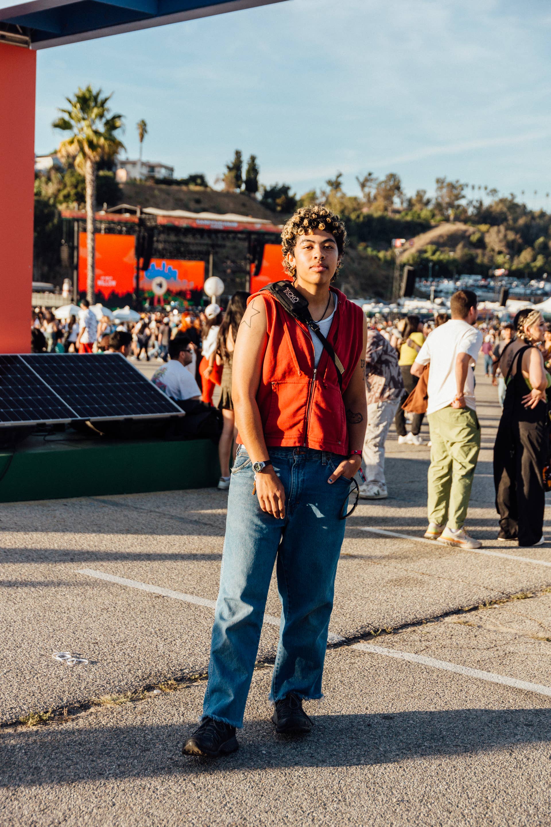 Fun Knits and Maxi Skirts Ruled Street Style at Tyler the Creator's ...