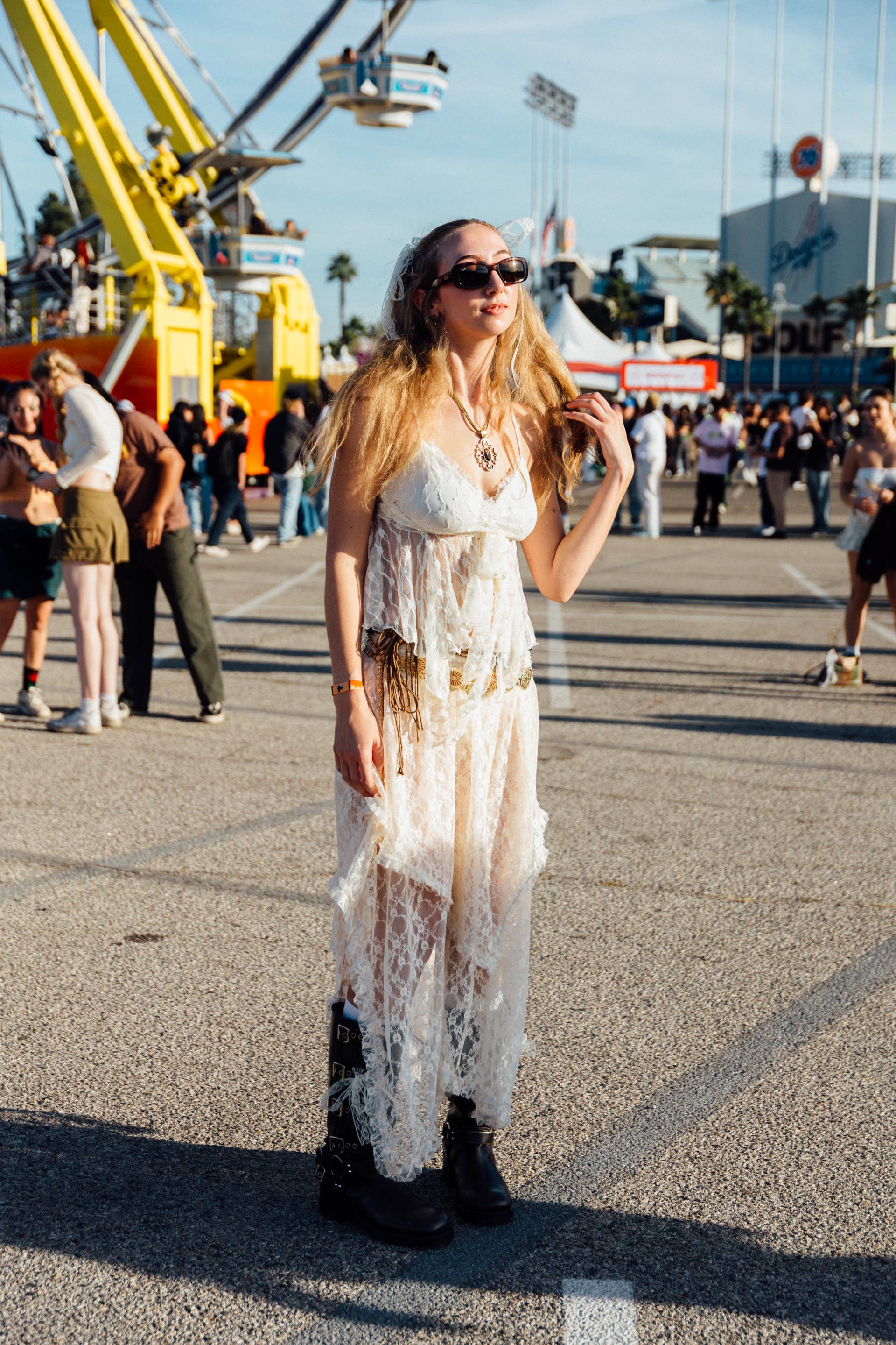 Fun Knits and Maxi Skirts Ruled Street Style at Tyler the Creator's ...