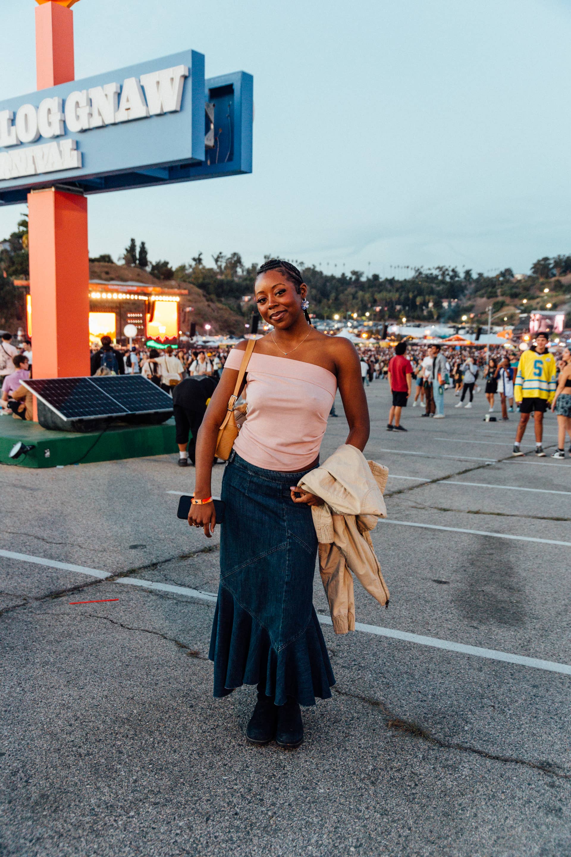 Fun Knits and Maxi Skirts Ruled Street Style at Tyler the Creator's ...