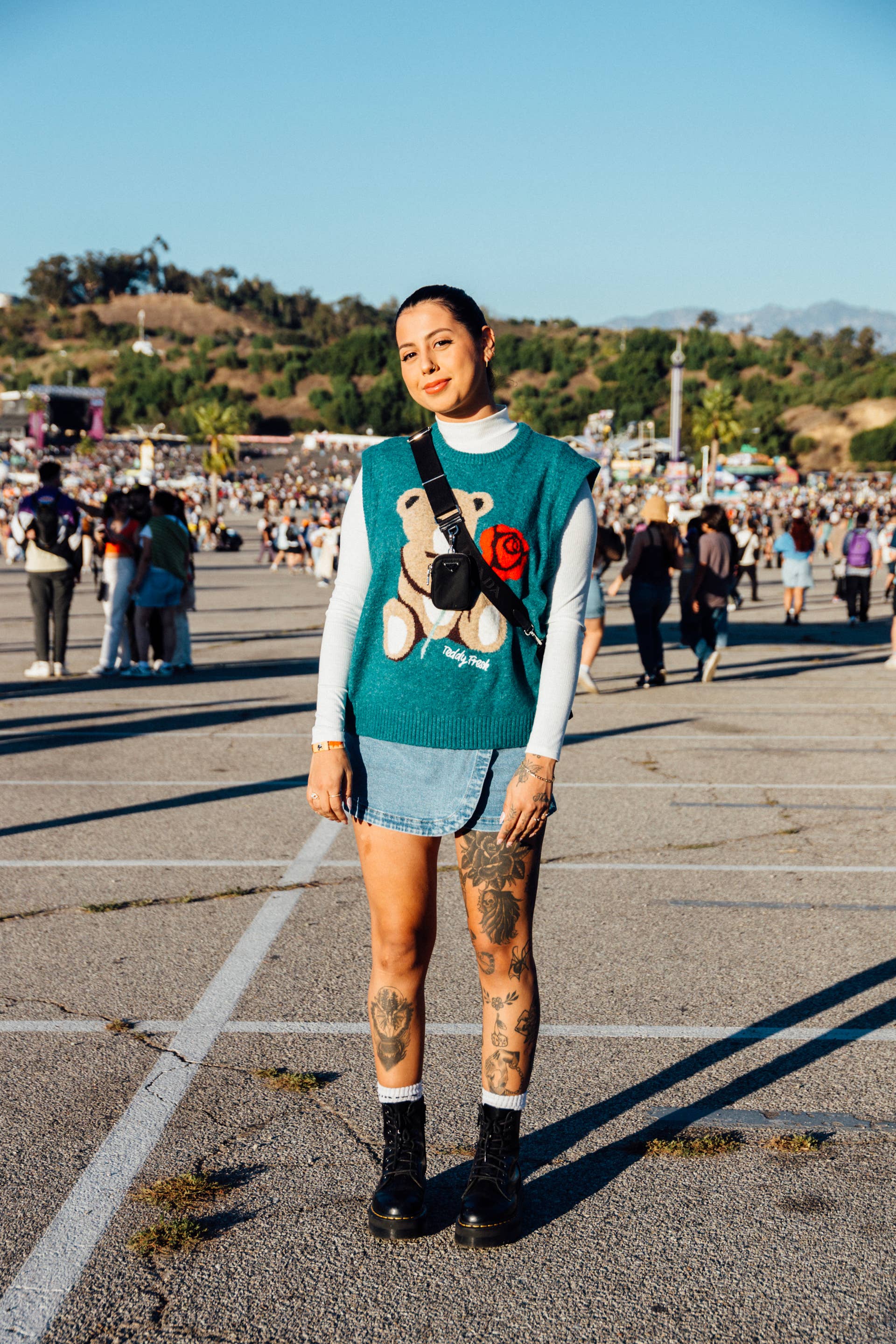 Fun Knits and Maxi Skirts Ruled Street Style at Tyler the Creator's ...