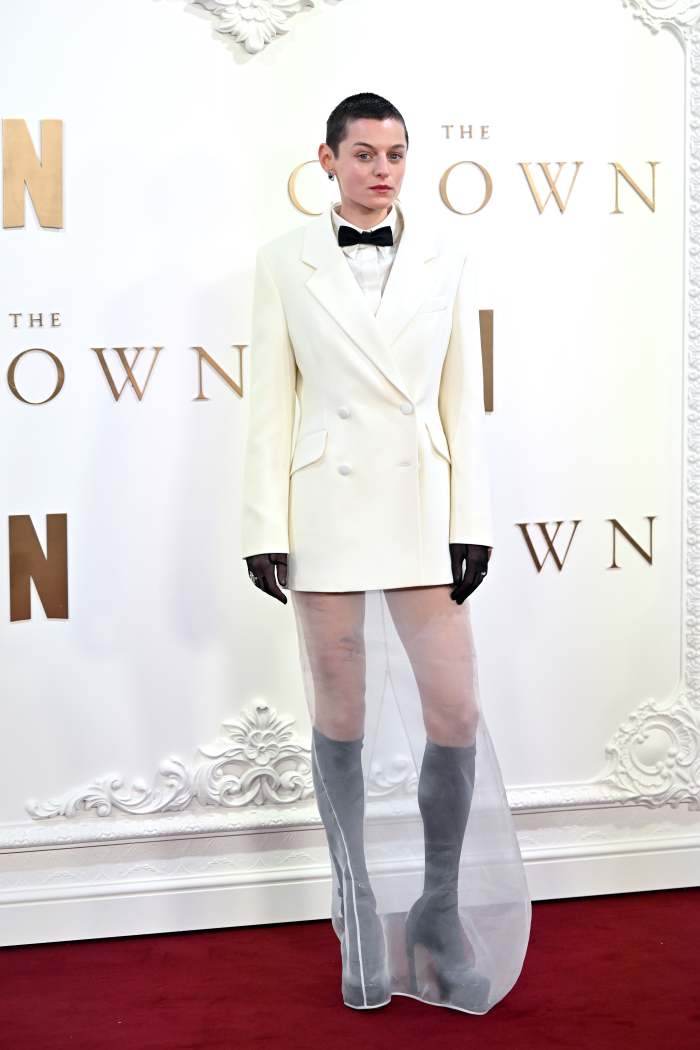 Emma Corrin Pays Homage to Princess Diana in Custom Miu Miu - Fashionista