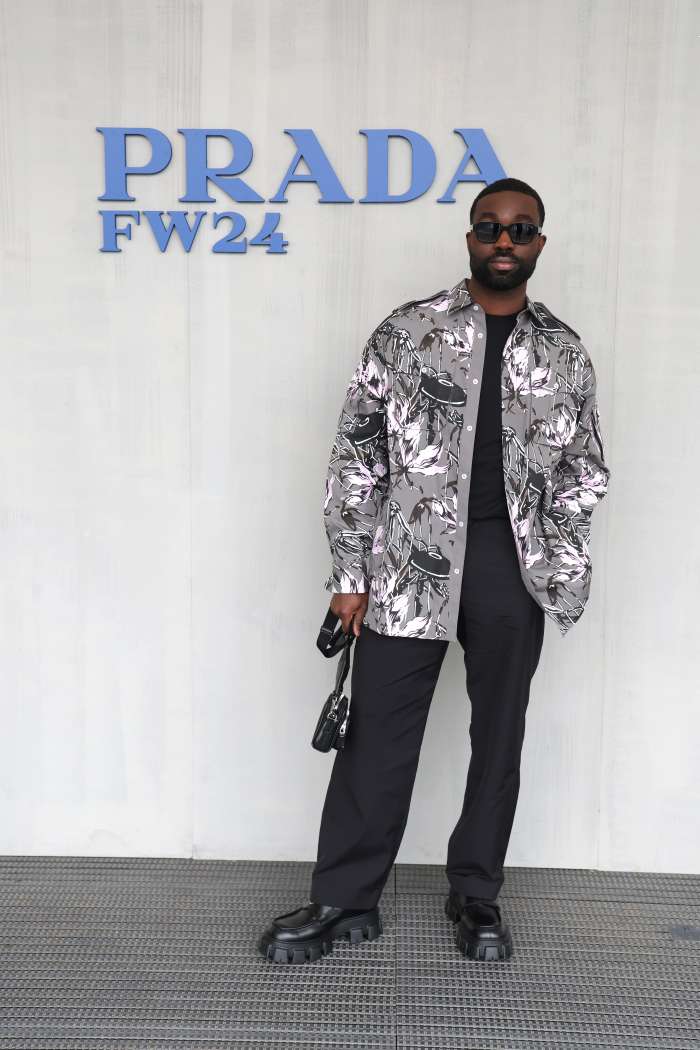 Celebrities Dressed to Impress at Men's Fashion Week Fall 2024 ...