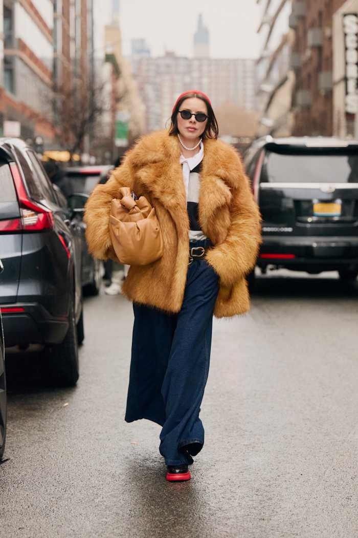 The NYFW Street Style Crowd Is Going Heavy on Statement Furs - Fashionista