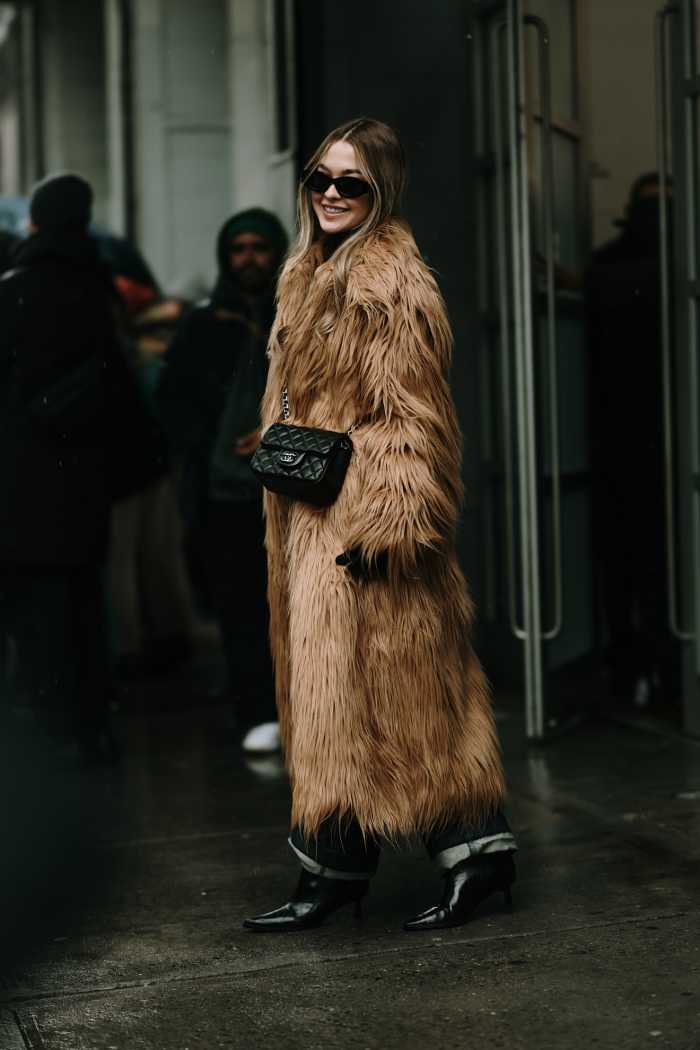 The NYFW Street Style Crowd Is Going Heavy on Statement Furs - Fashionista