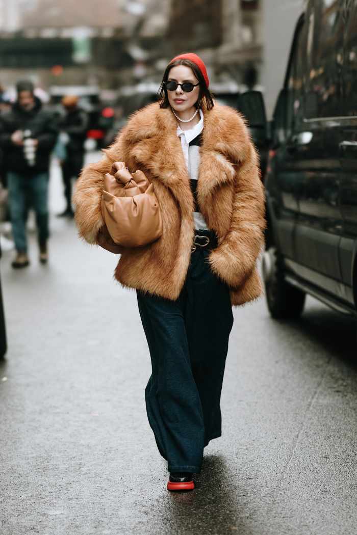 The NYFW Street Style Crowd Is Going Heavy on Statement Furs - Fashionista