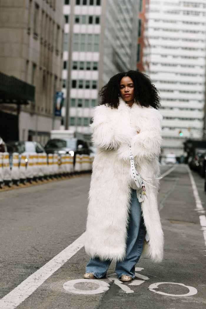 The NYFW Street Style Crowd Is Going Heavy on Statement Furs - Fashionista