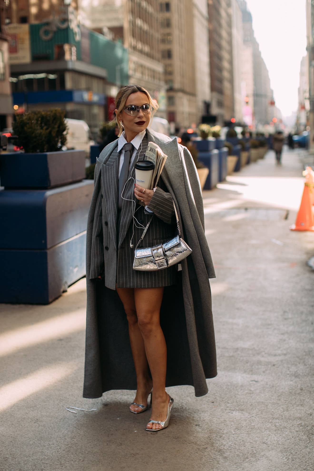 Ties Were the Street Style Accessory of Choice at New York Fashion Week ...