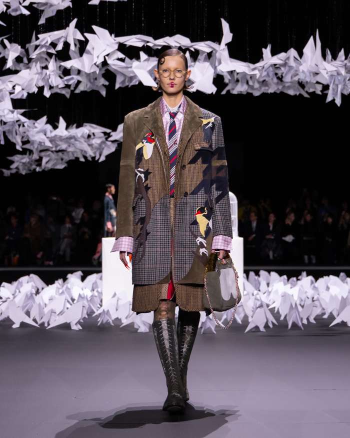 Thom Browne Drew Inspiration From the Freedom of Birds for Fall 2025 ...