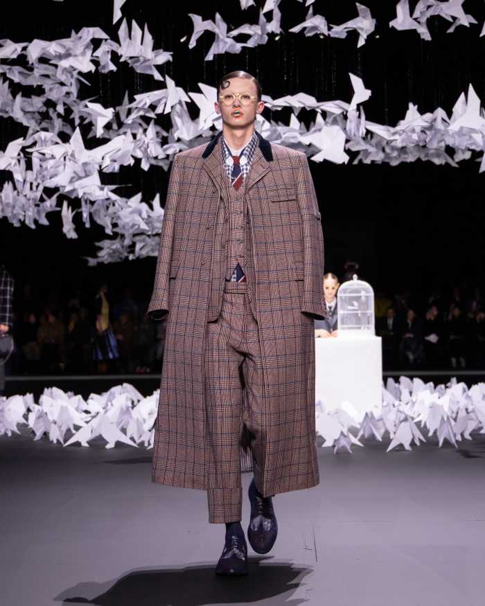 Thom Browne Drew Inspiration From the Freedom of Birds for Fall 2025 ...