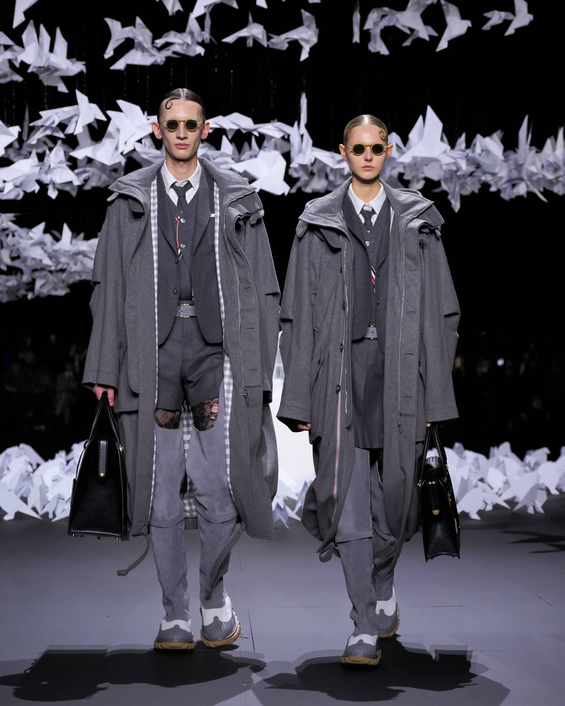 Thom Browne Drew Inspiration From the Freedom of Birds for Fall 2025 ...