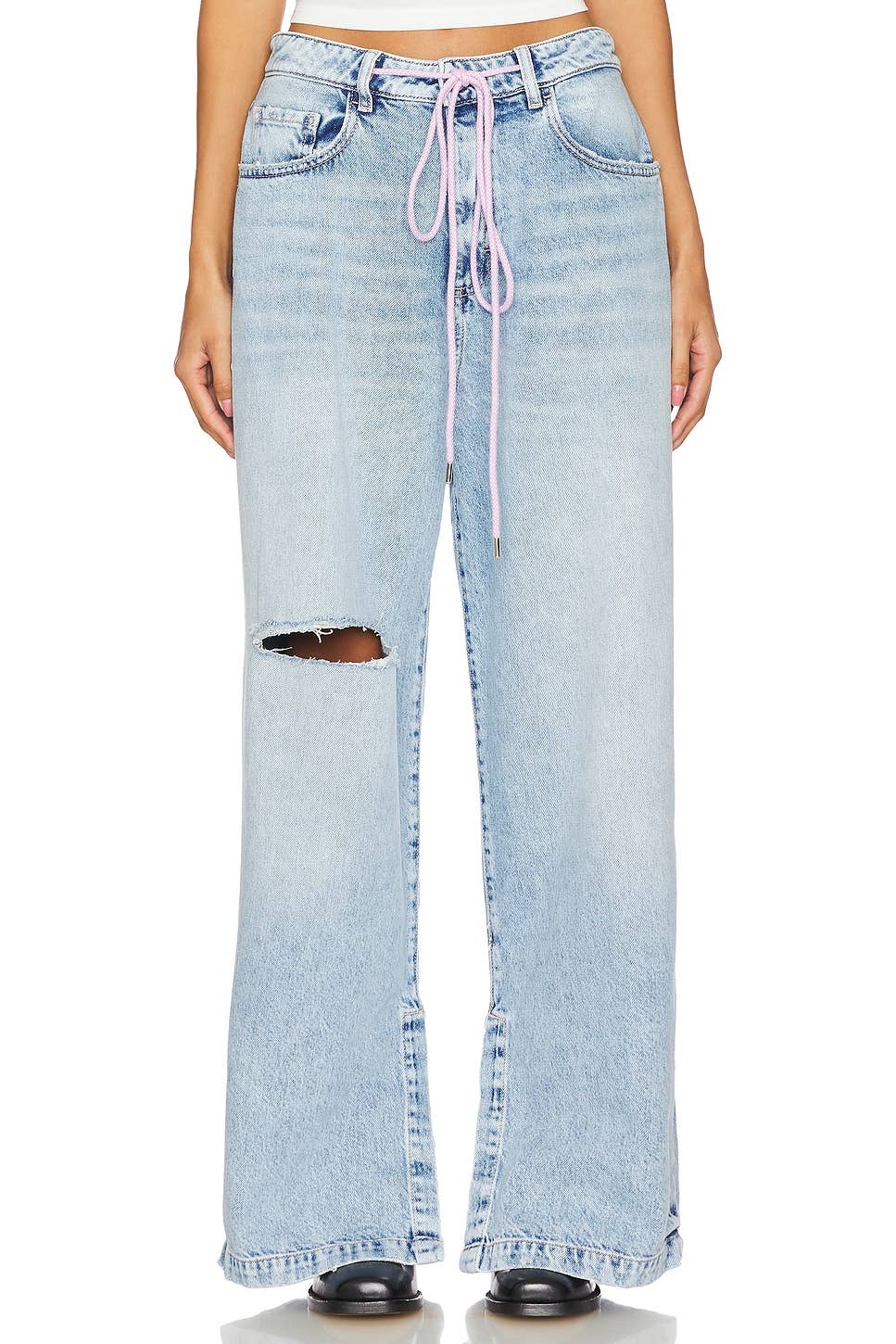 Drawstring Jeans Are Everywhere: Shop 2025's Comfiest Denim Trend ...