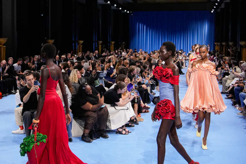 Balmain Spring 2024 Was All Roses (Despite That One Thorn) - Fashionista