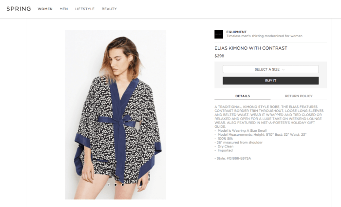 Shopping App Spring Proves to be an Inexpensive Asset for Young Brands ...