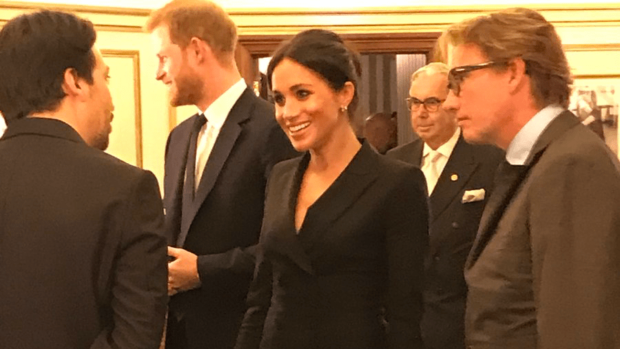 Meghan Markle Wore a Thing: Judith & Charles Tuxedo Mini Dress Edition ...
