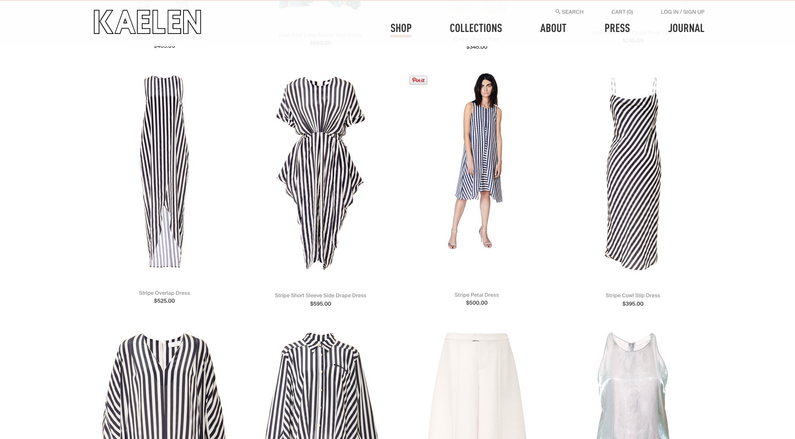 Kaelen Debuts E-Commerce - Fashionista