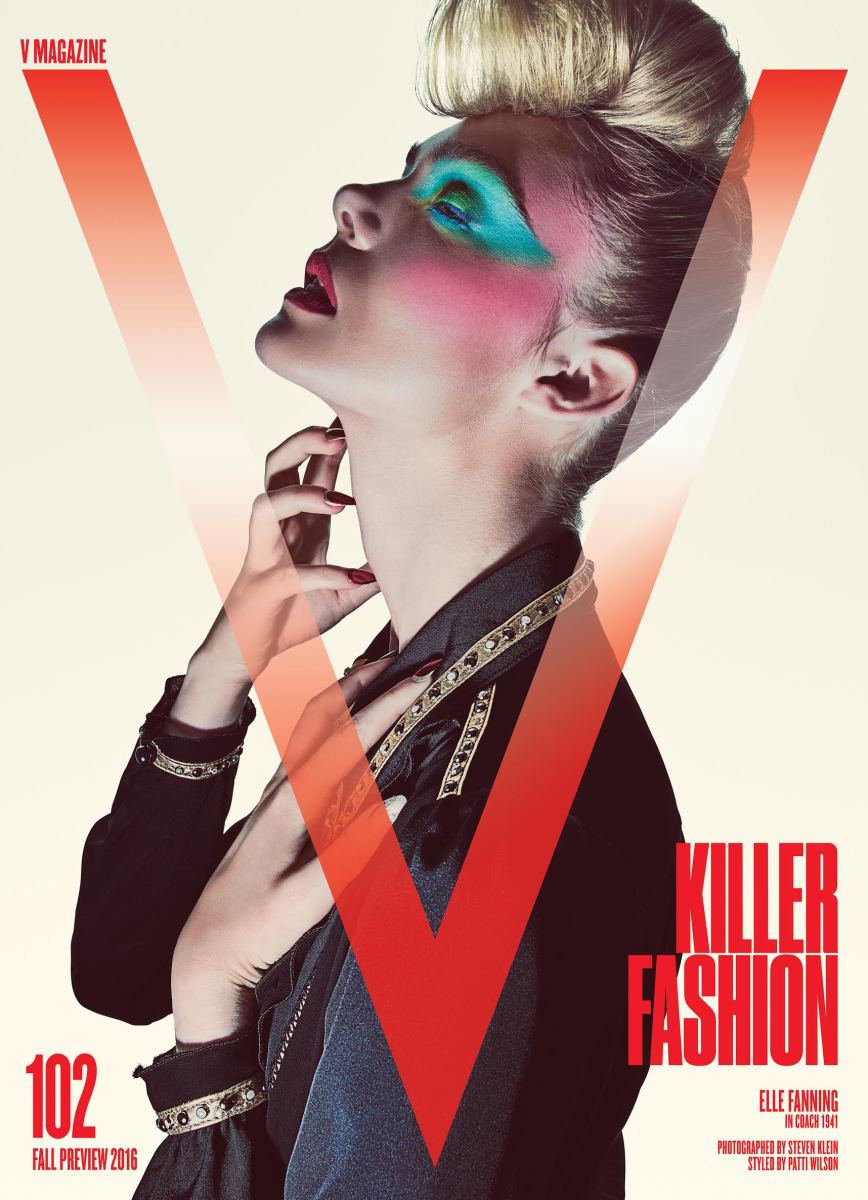 'The Neon Demon' Cast Covers the Pre-Fall Issue of 'V' - Fashionista