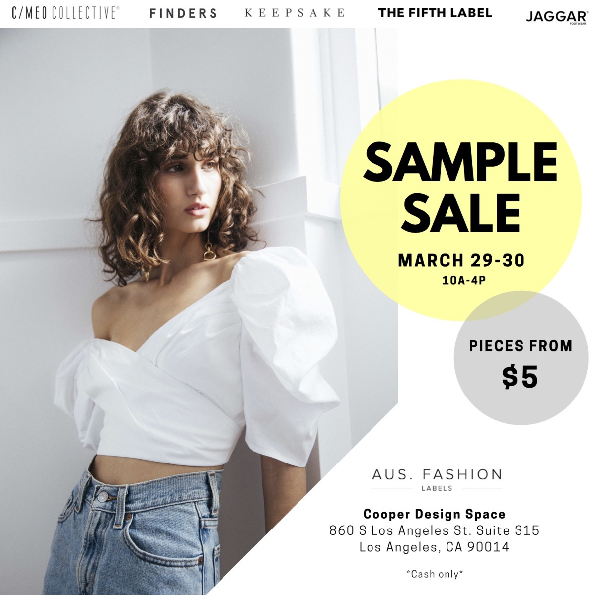 AUS. Fashion Labels Sample Sale, March 29-30 - Los Angeles - Fashionista