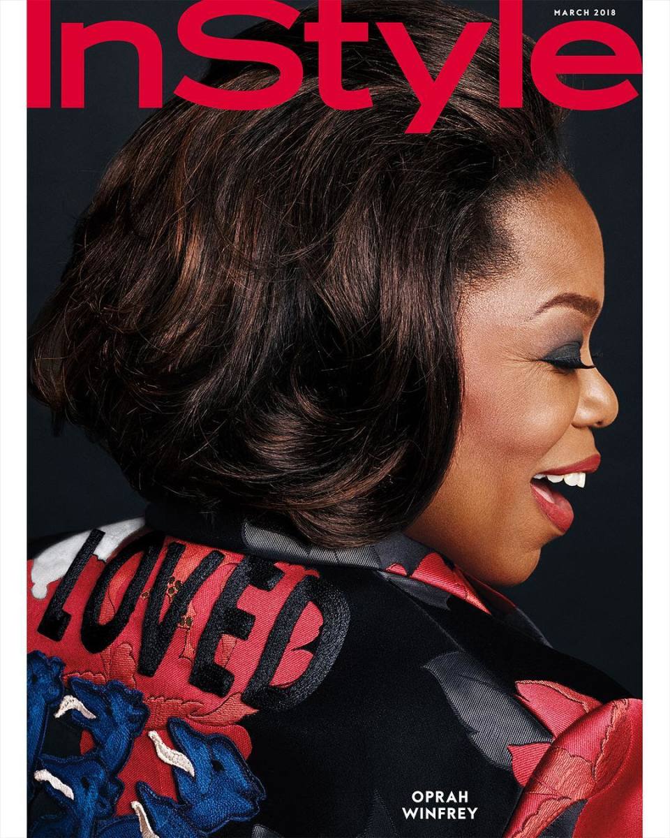 Oprah Covers the March Issue of 'InStyle' - Fashionista
