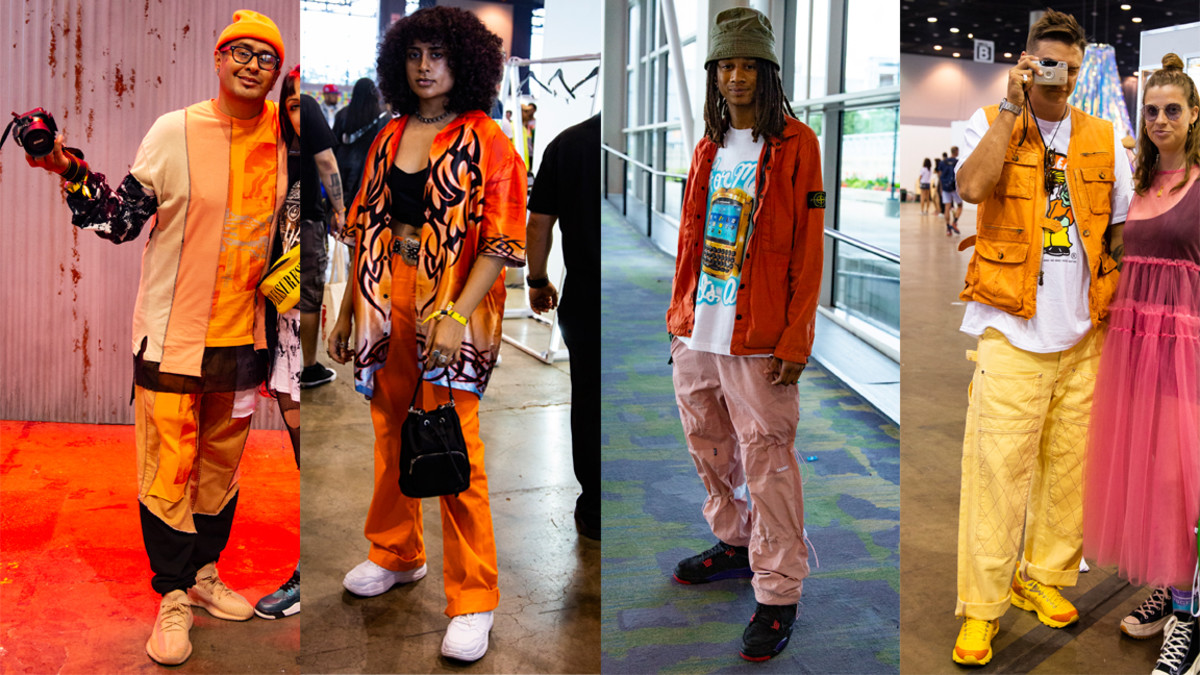 Orange Was the Standout Color Choice at ComplexCon in Chicago - Fashionista